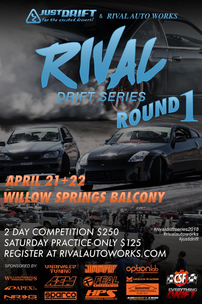 Rival Drift Series – Round 1 – Rival Auto Works